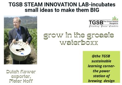 TGSB sustainable learning corner – thegreenschoolbangalore