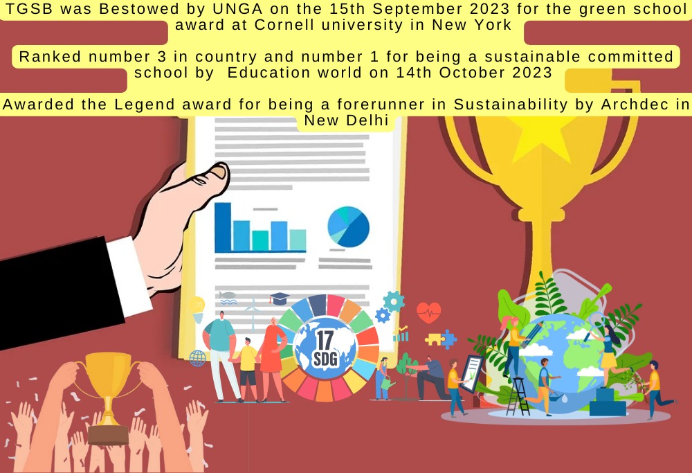 TGSB Awards – Honors – thegreenschoolbangalore